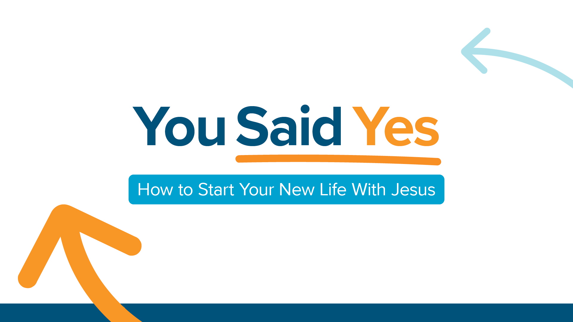You Said Yes | Christ Fellowship Church
