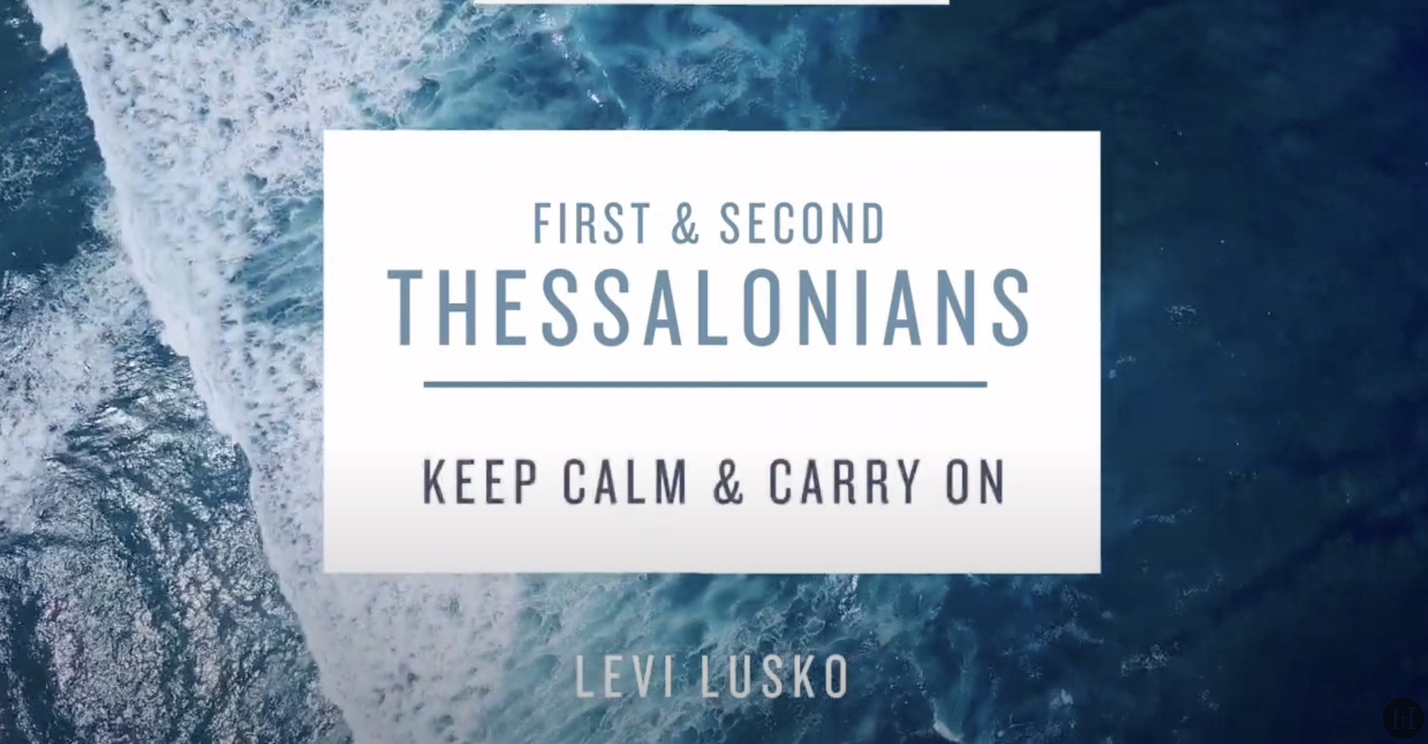 1 & 2 Thessalonians: Keep Calm and Carry on by Levi Lusko | Christ ...